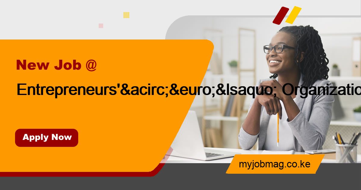 Manager, MEPA Region at Entrepreneurs'â€‹ Organization March, 2024 ...