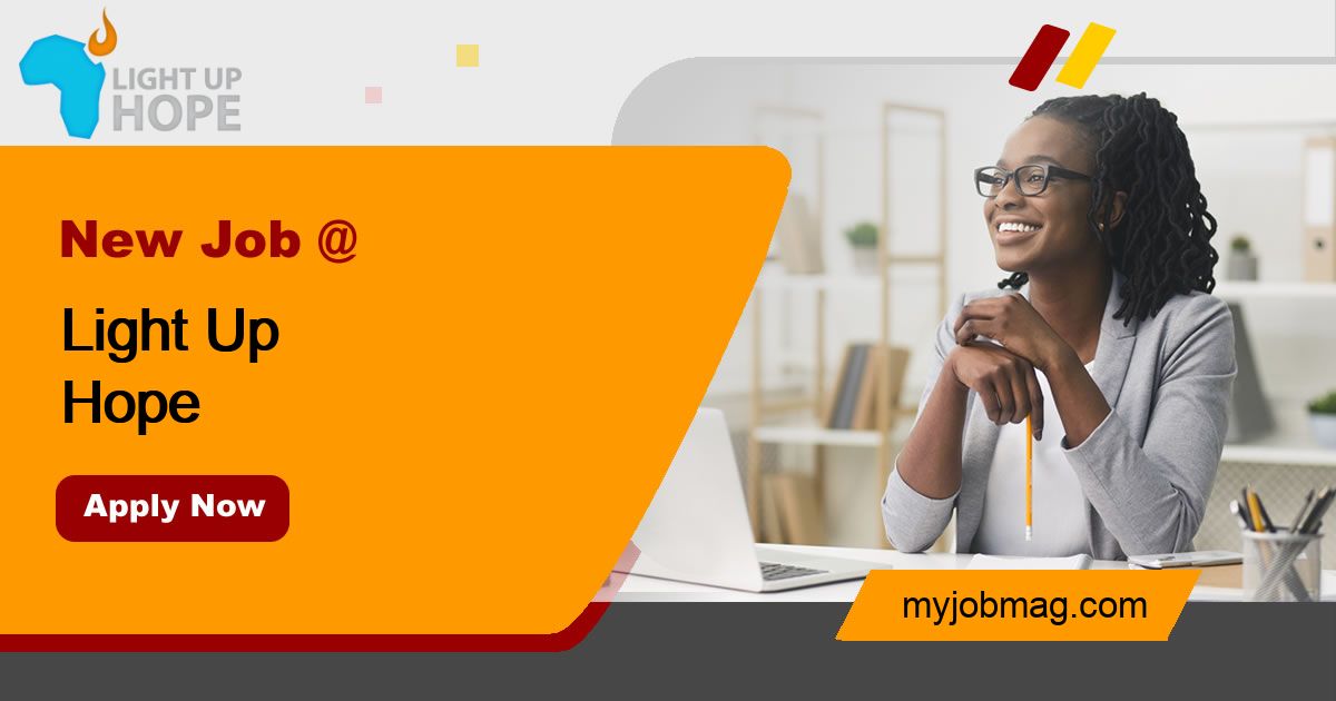 Jobs at Light Up Hope | MyJobMag