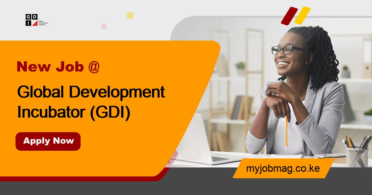 Finance Officer at Global Development Incubator (GDI) August, 2023 | MyJobMag