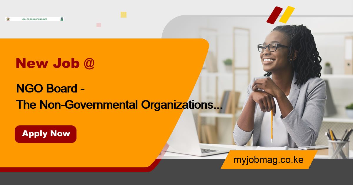 Jobs at NGO Board - The Non-Governmental Organizations Co-ordination ...