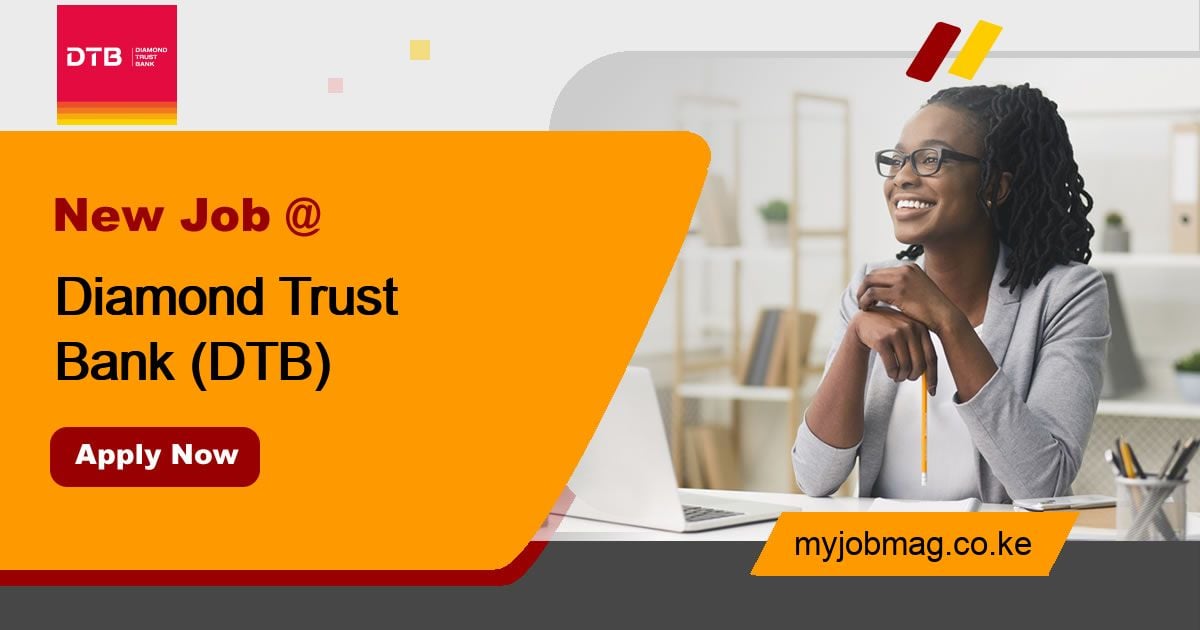 Careers at Diamond Trust Bank (DTB) - 14 November, 2025 | MyJobMag