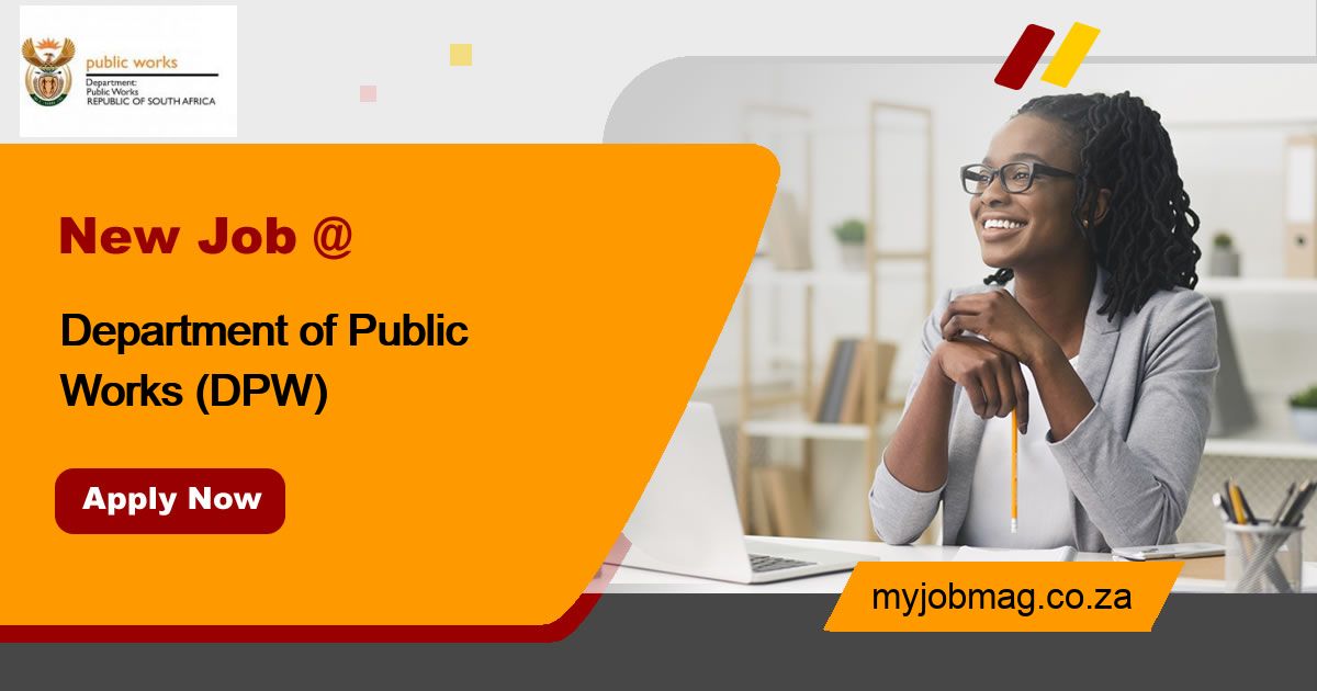 Jobs at Department Of Public Works And Infrastructure | MyJobMag